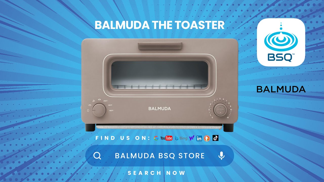🍞 Discover the Balmuda Steam Oven Toaster in Your Favorite Color! 🍞 ...