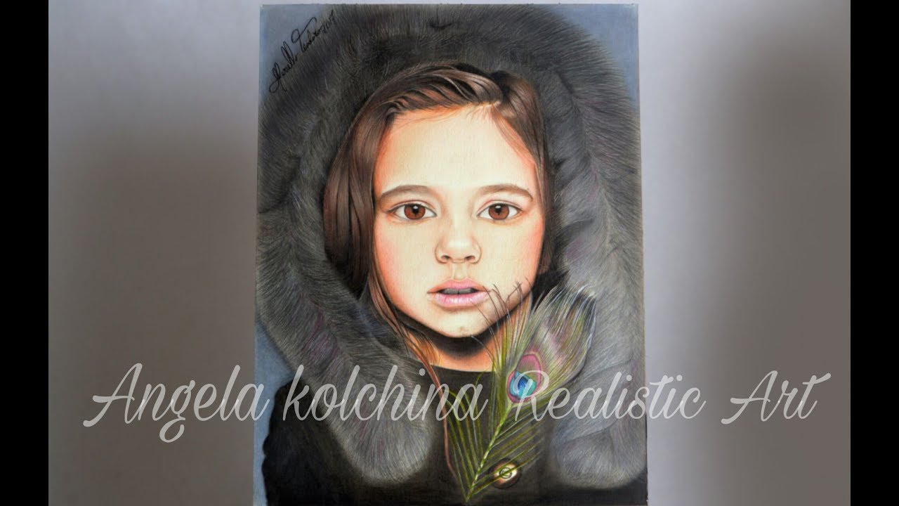 Angela Kolchina Realistic Art - YouTube