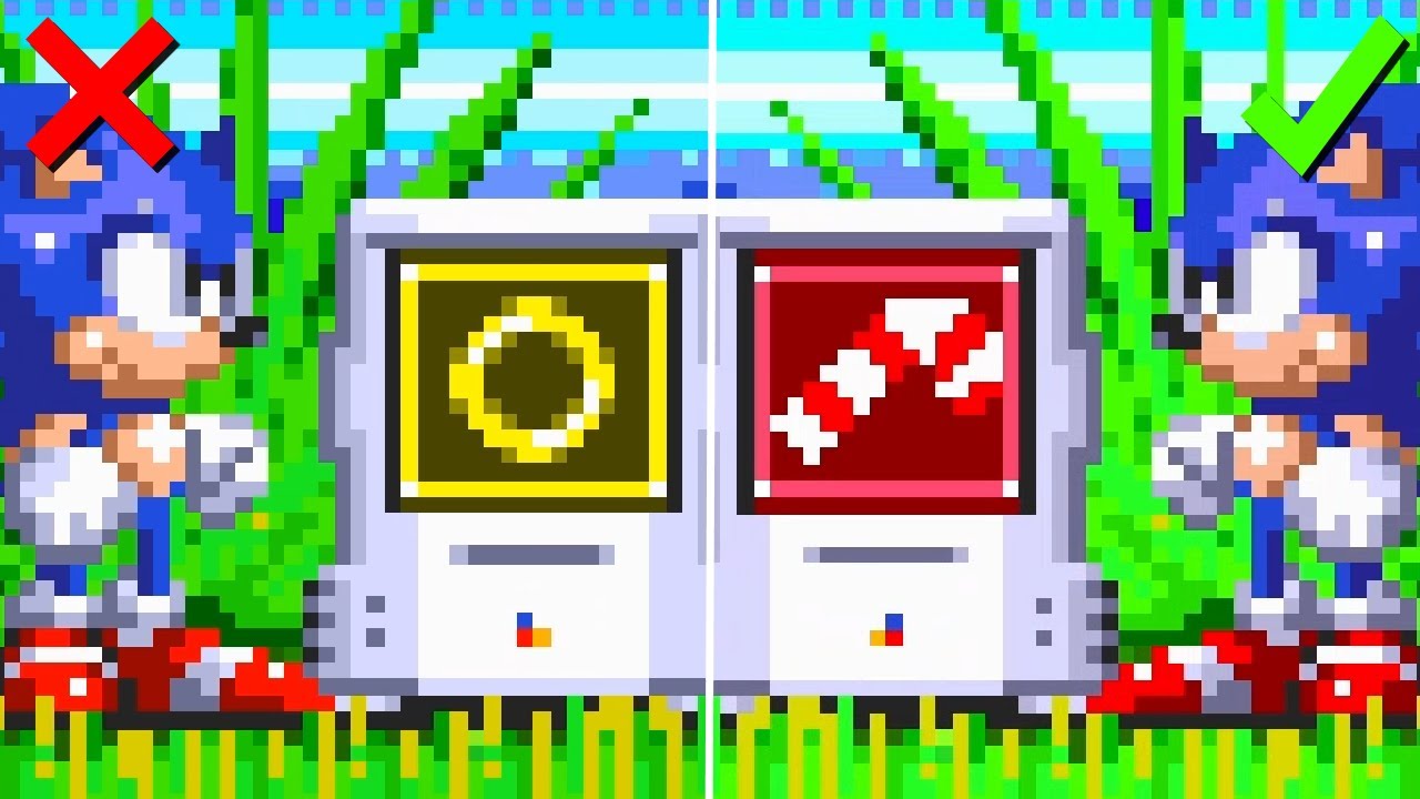 Christmas Themed Monitors & HUD! ~ Sonic 3 A.I.R. mods ~ Gameplay - YouTube