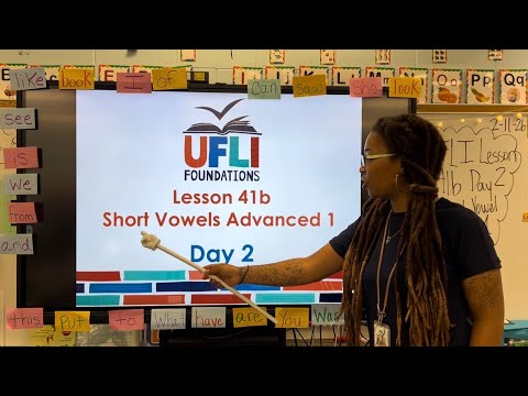UFLI Lesson 41b Day 2 Short Vowels Advanced 1 - YouTube
