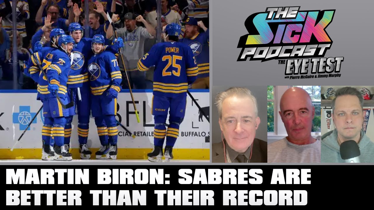 Martin Biron: Sabres Are Better Than Their Record | The Sick Podcast ...