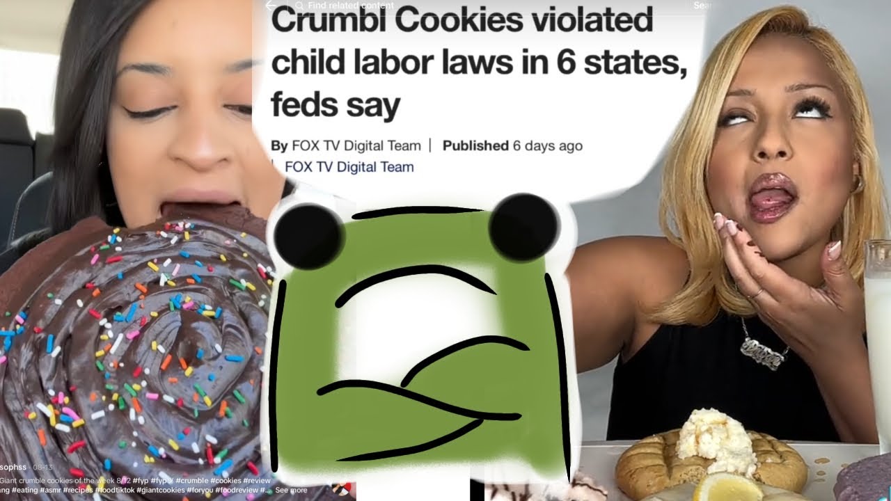 crumble cookie overdose - YouTube