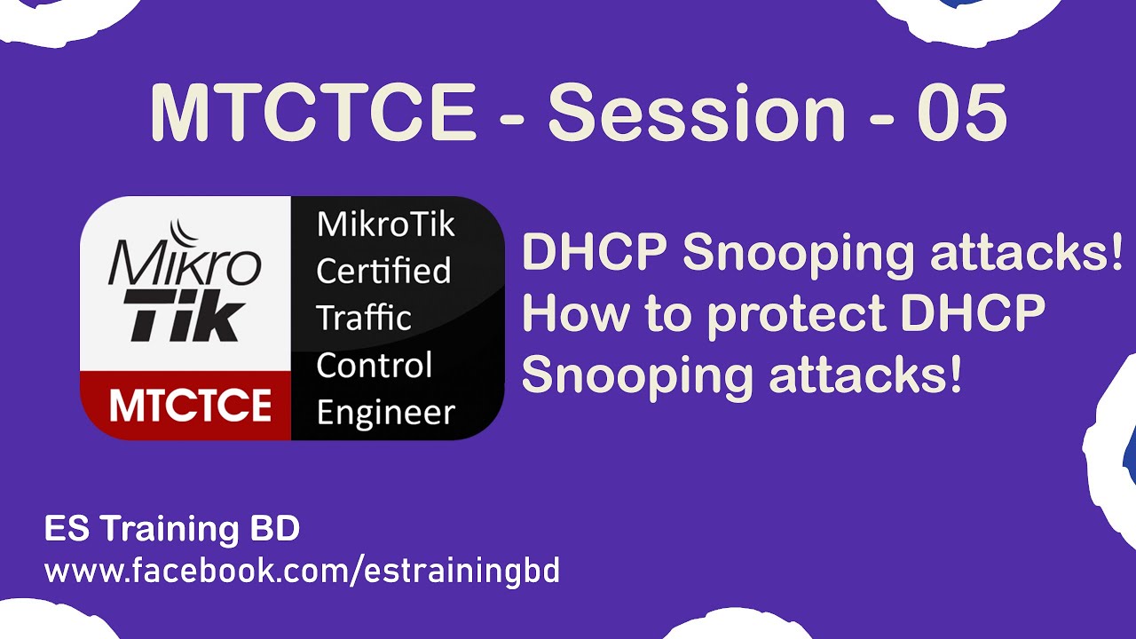 How to protect your MikroTik DHCP Server from Snooping attack! - YouTube