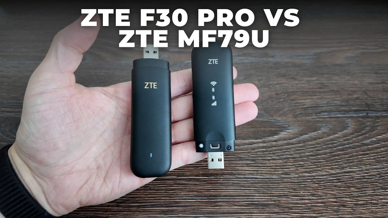 ⚡ ZTE F30 Pro vs ZTE MF79U – which 4G LTE USB WiFi stick is better in ...