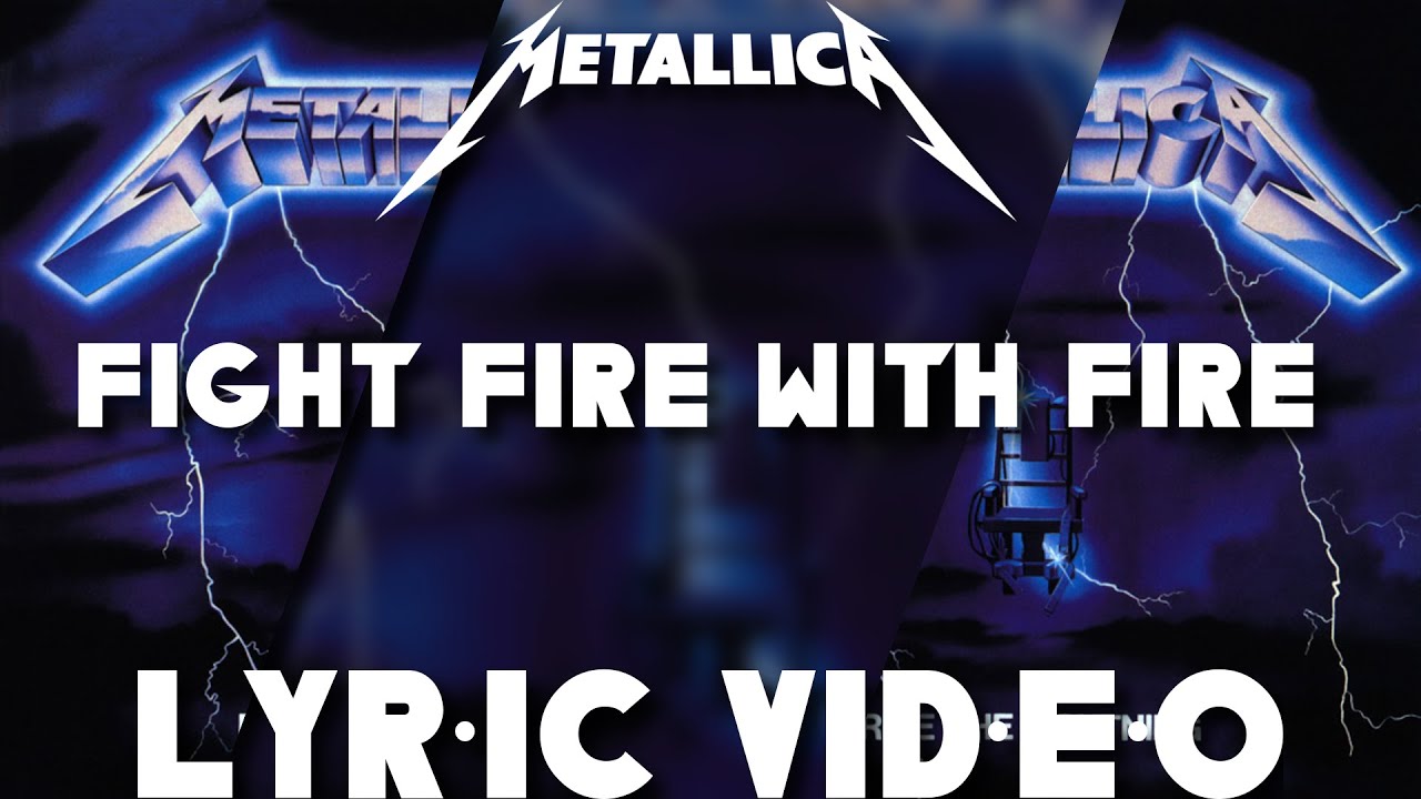 【Metal】 Metallica - Fight Fire With Fire (HD Lyric Video) - YouTube