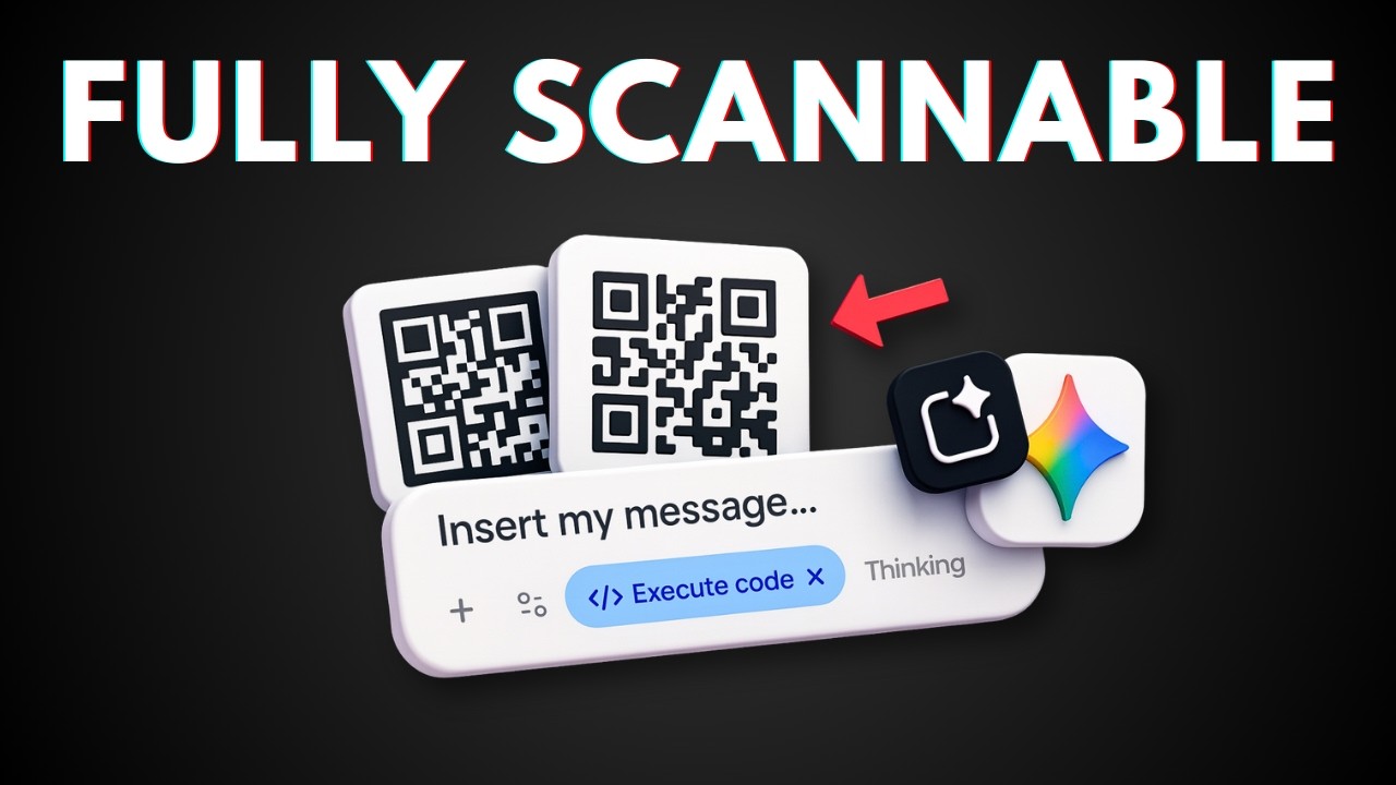 How to Generate a WORKING QR Code with Gemini AI (HIDDEN Google AI ...
