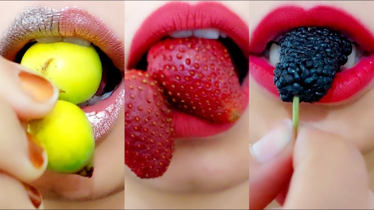 asmr fruits eating sound : asmr satisfying fruits #asmreating #fruits # ...