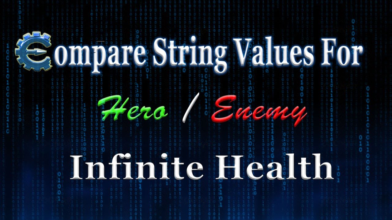 Comparing Strings For Inf Health and Adding Float Values - YouTube