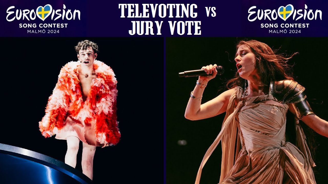 Eurovision 2024 Televoting vs Jury Vote! - YouTube