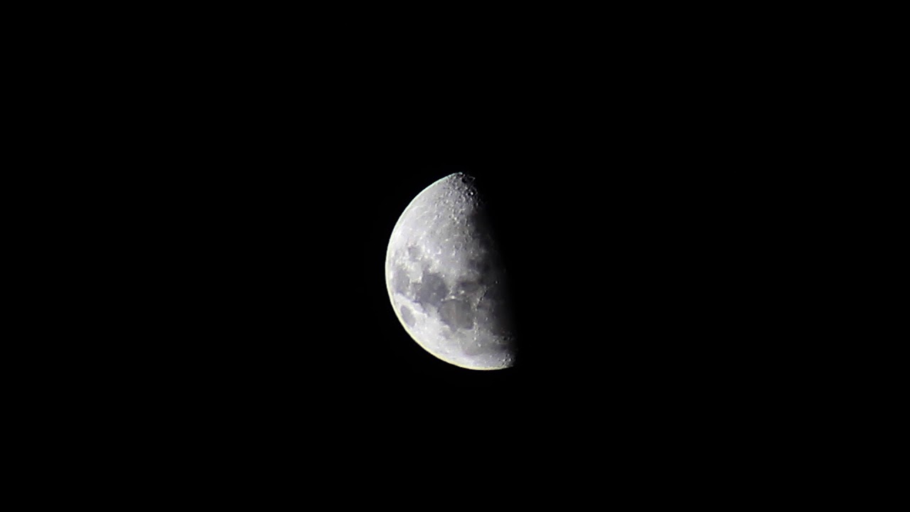 PLEX - FREE 4K & HD Stock Footage & Animation - Half Moon Timelapse ...