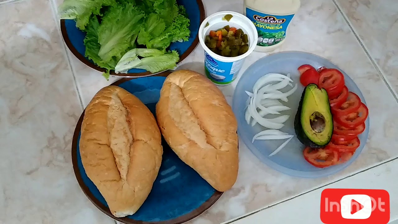 Lonches adobados estilo Jalisco - YouTube