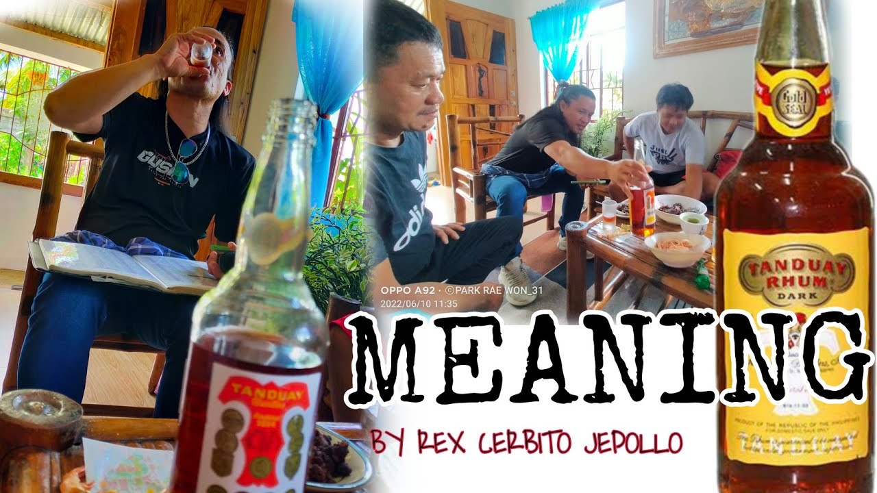 TANDUAY RHUM DARK MEANING FROM THE LEGENDARY NGA MANGINGINOM | REX ...