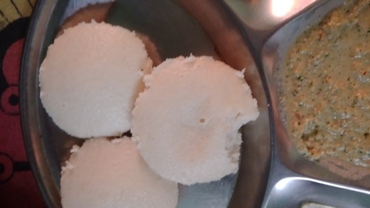 i m using just two ingredients to make a idli it's really good 👍 - YouTube