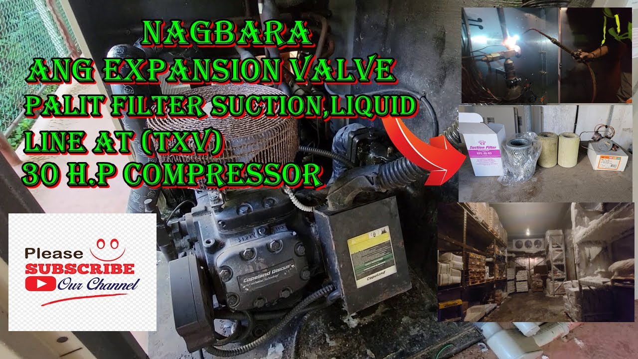NAGBARA ANG EXPANSION VALVE PALIT FILTER SUCTION,LIQUID LINE AT (TXV ...