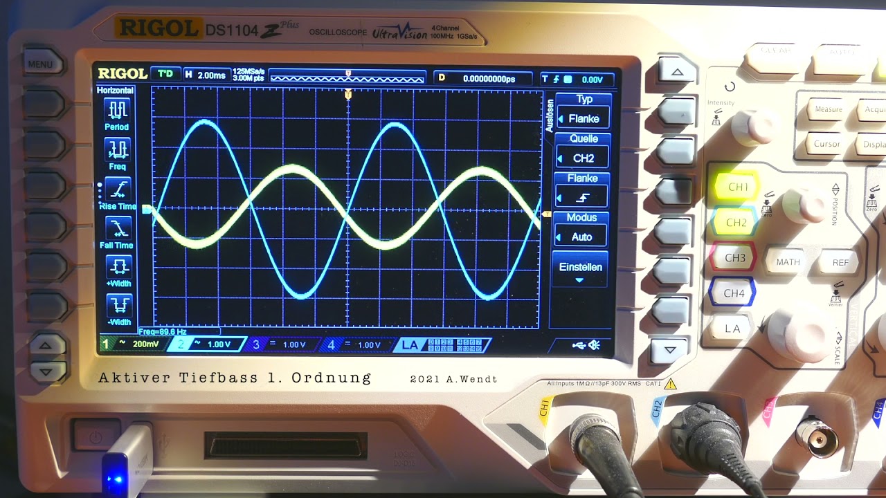 Aktiver Tiefpass 1. Ordnung - YouTube