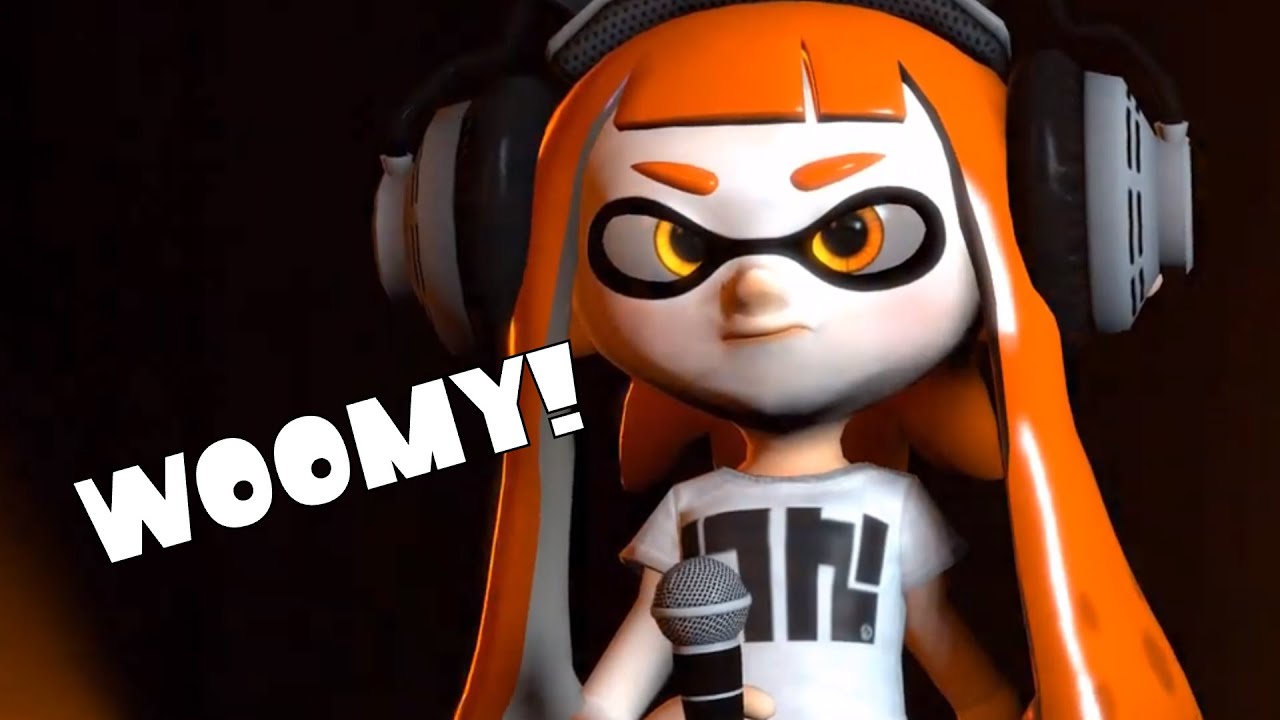 【Splatoon SFM】 Woomy Girl's Speech 『Original VS Remake Comparison ...