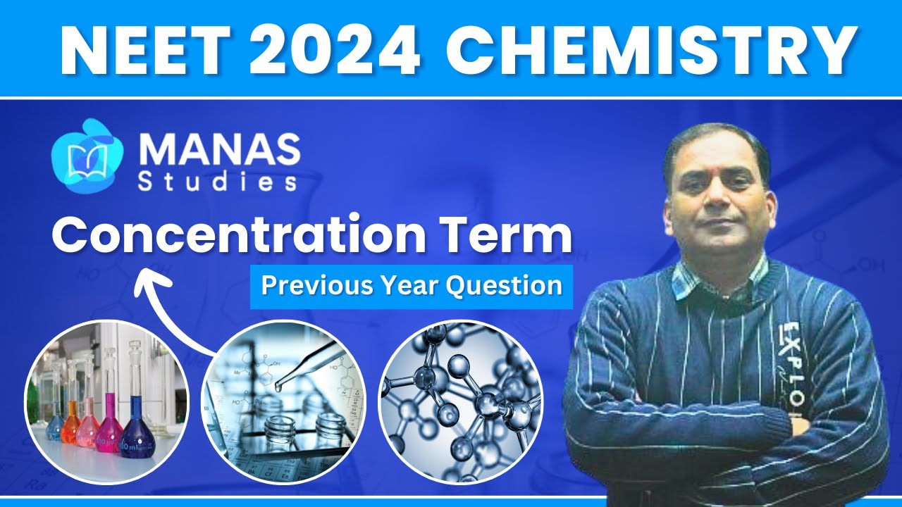 CONCENTRATION TERMS previous year questions#chemistry - YouTube