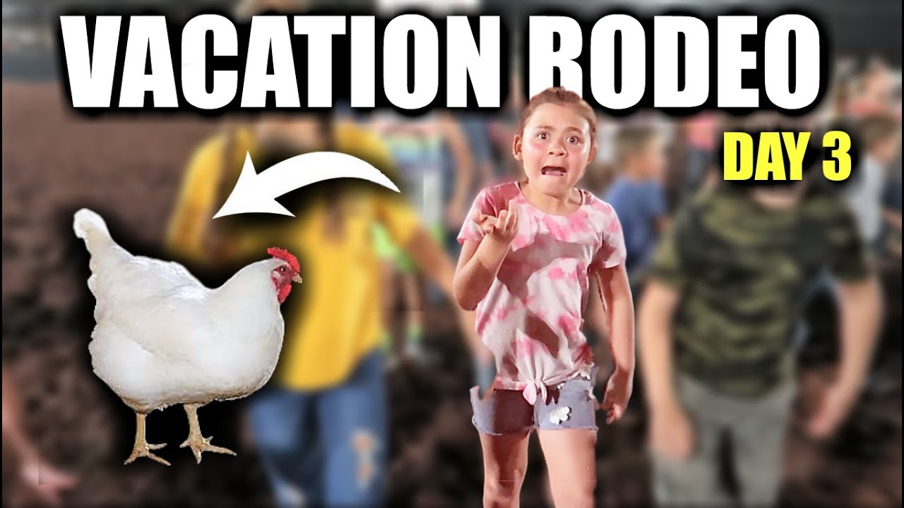 Our First Rodeo Chasing Chickens | Going to our first Rodeo on our ...