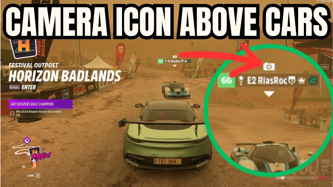 What is this camera icon above cars in Forza Horizon 5? #fh5 - YouTube