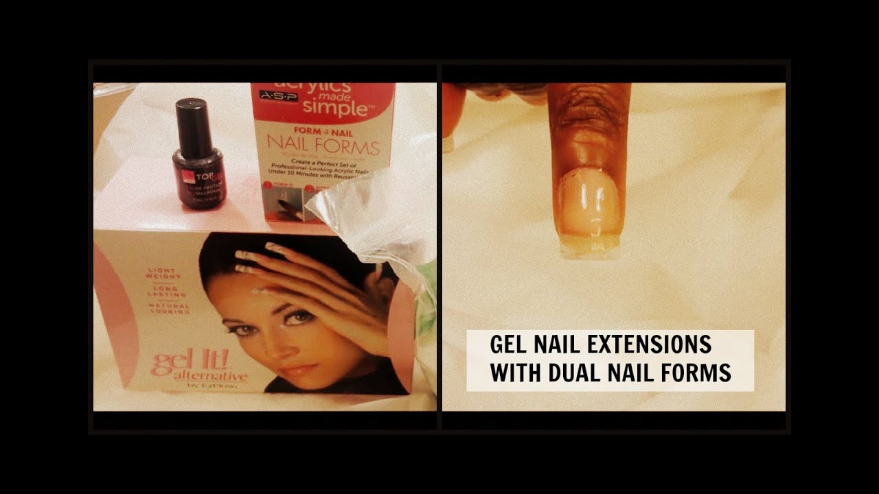 gel-nail-extensions-with-dual-nail-forms-youtube