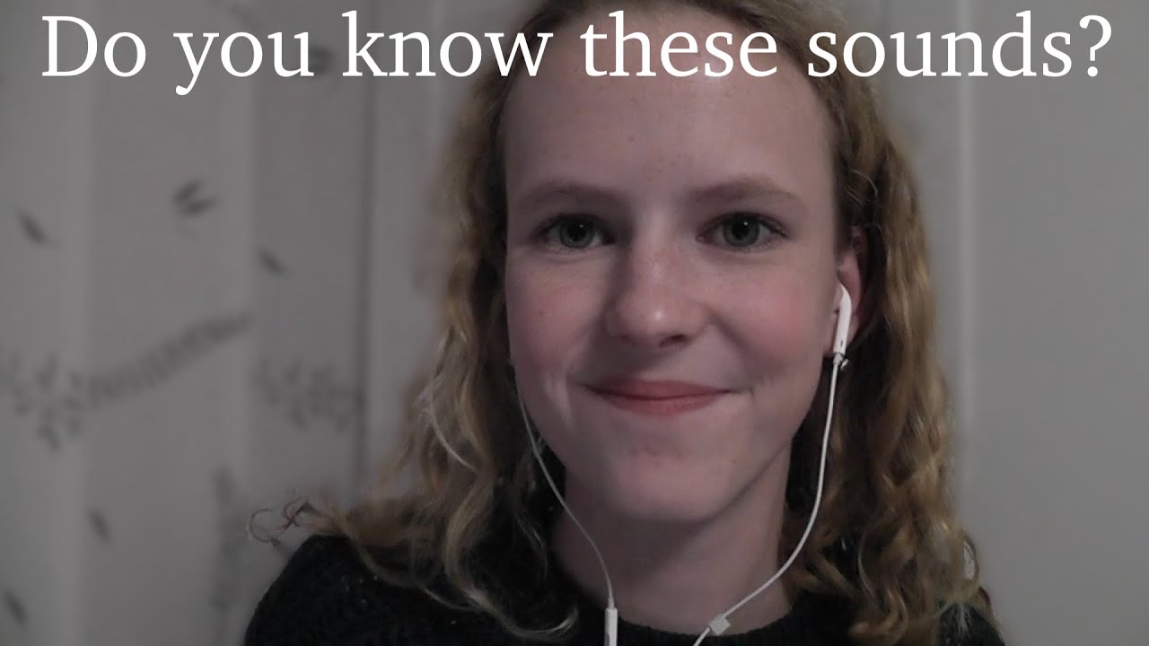 ASMR ~.~ Je Gehoor Testen | verschillende geluiden/dingen die je moet ...