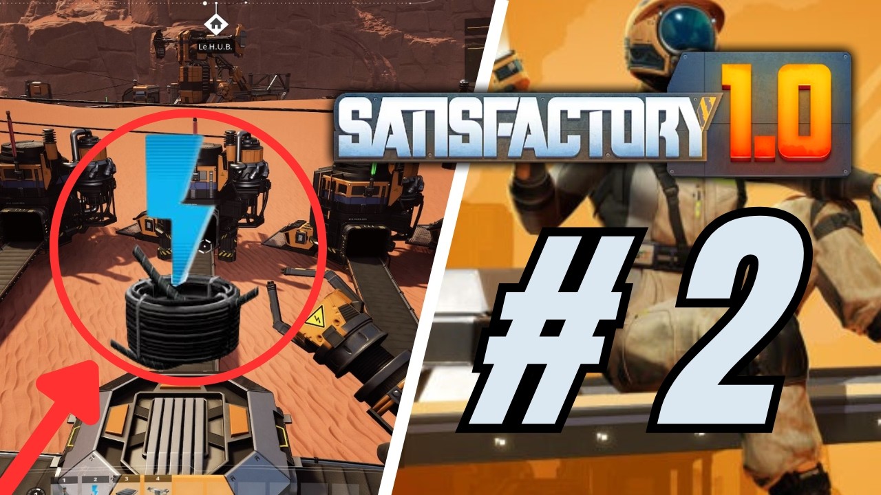 FABRIQUER DE L'ÉNERGIE, C'EST DU CAKE ! 🍰 - Satisfactory Let's Play ...