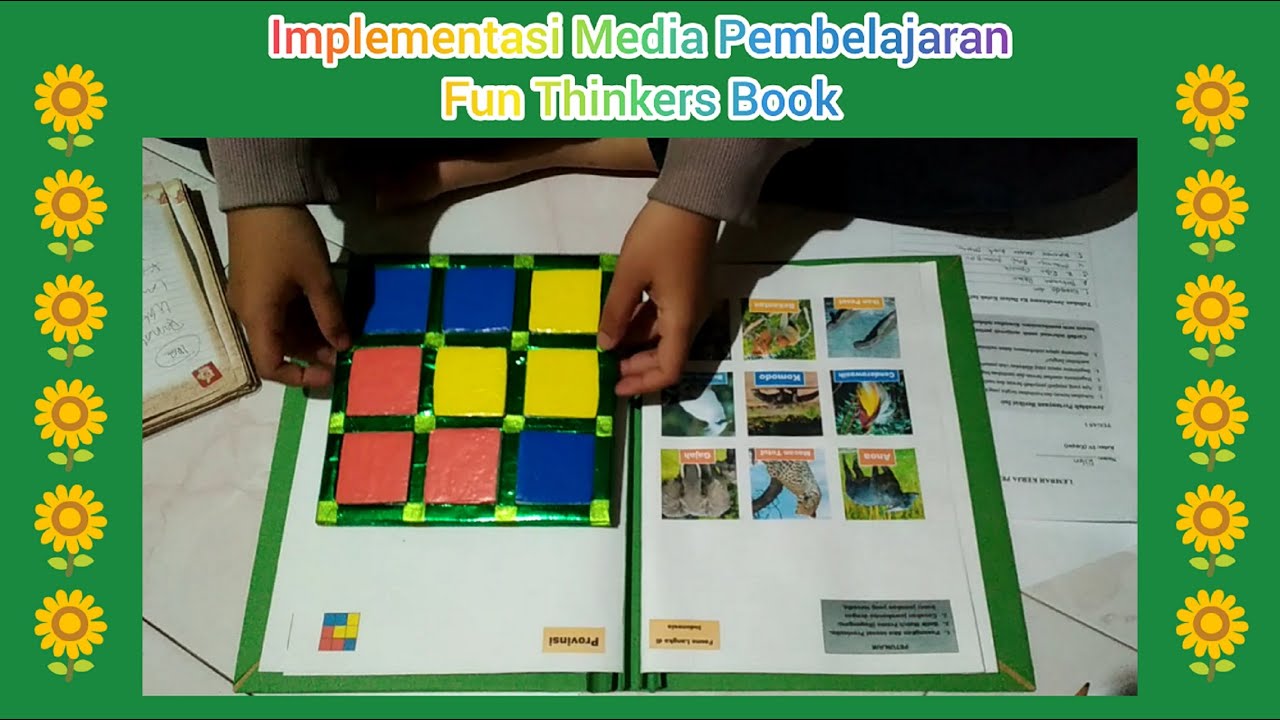 IMPLEMENTASI MEDIA PEMBELAJARAN FUN THINKERS BOOK (Melda Tahnia) - YouTube