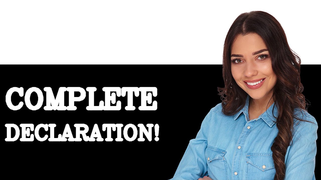 How To Complete Statutory Declaration Form For Australian Visa | Visa ...