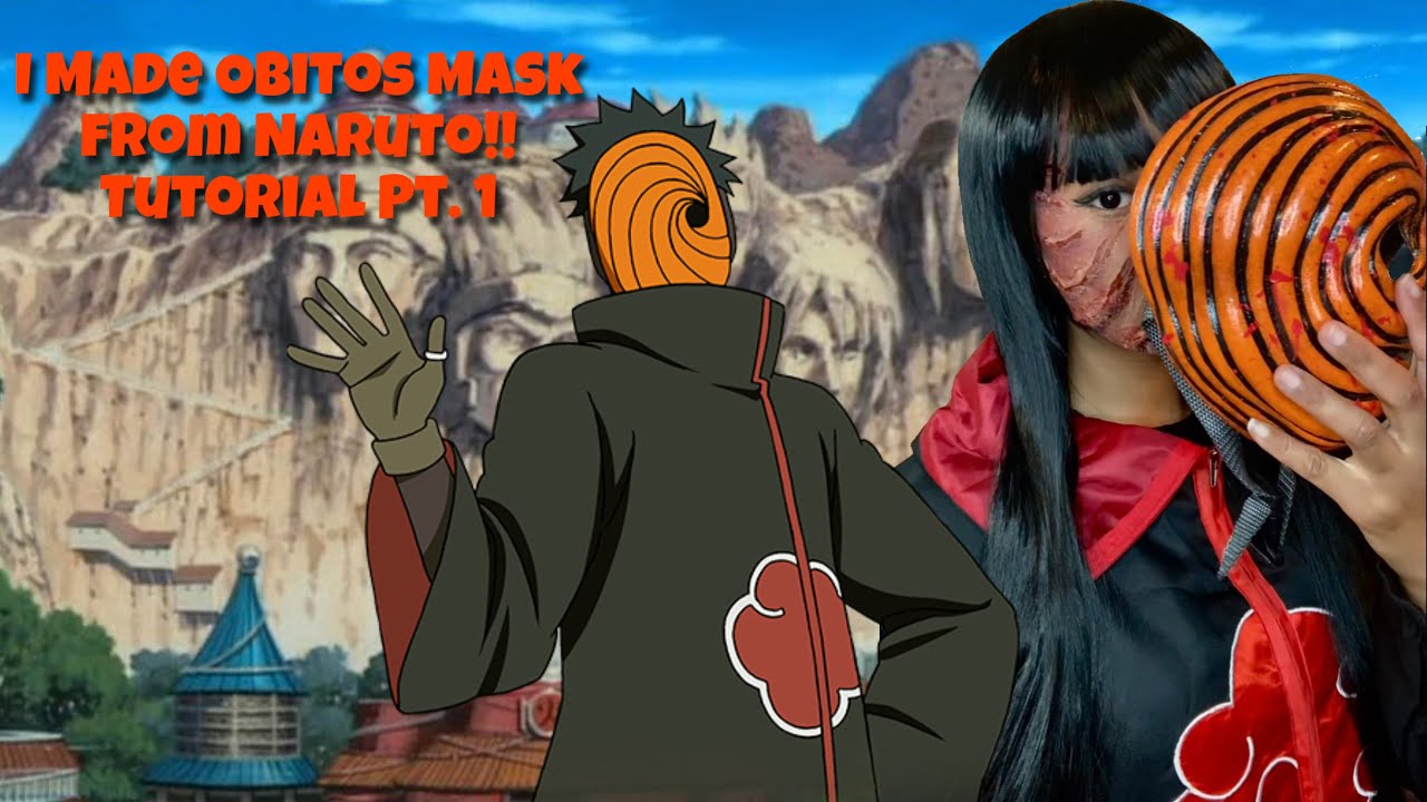 I Made Obitos Mask From Naruto!!! (Pt. 1) - YouTube