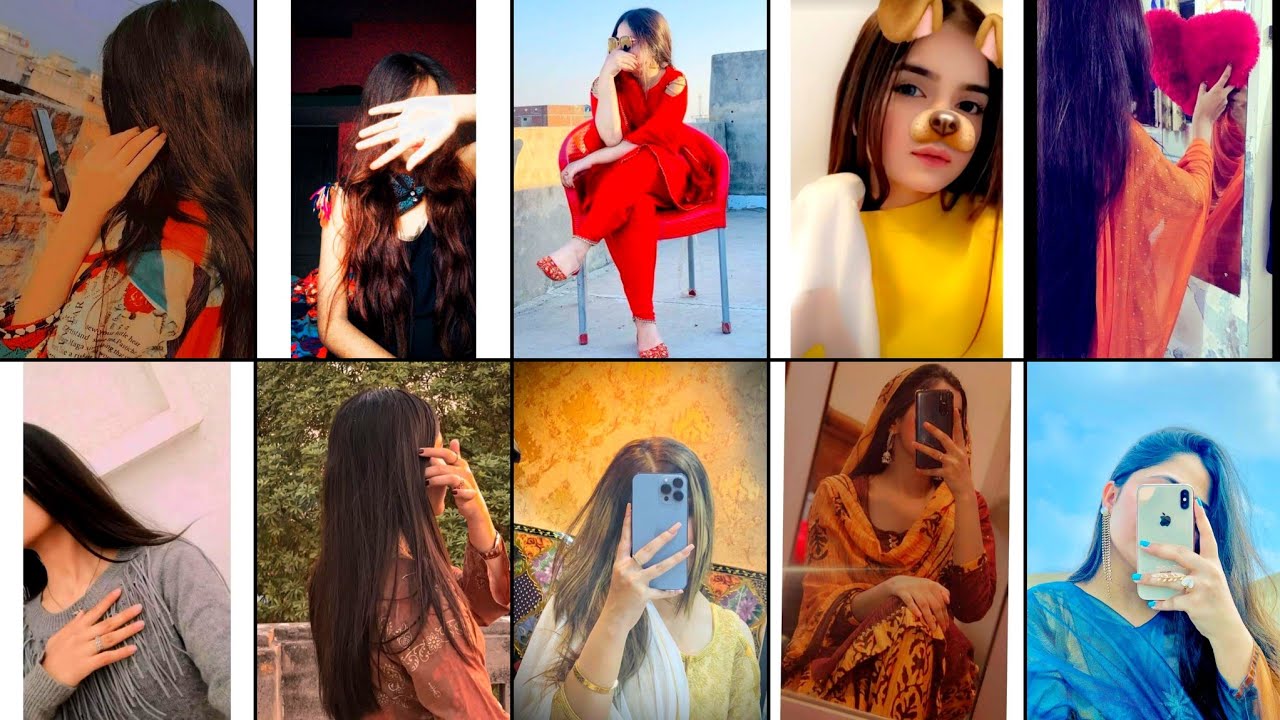 🤍💥 Selfe poses for girls//Selfie poses for girls in kurti//Stylish girl ...