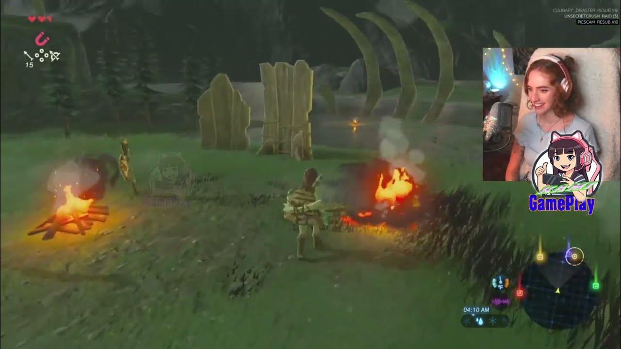 The Legend of Zelda Gameplay | Breath of the wild 1st playthrough day 3 ...