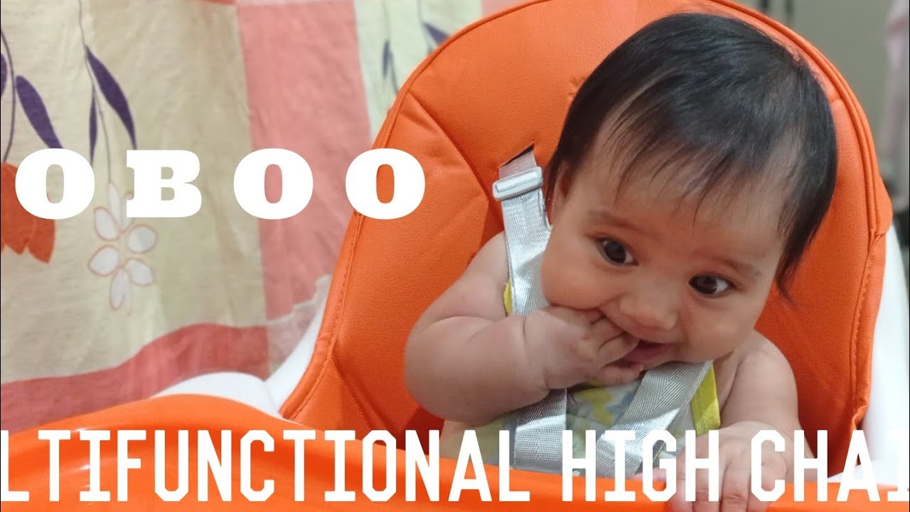 YOBOO MULTIFUNCTIONAL HIGH CHAIR REVIEW - YouTube