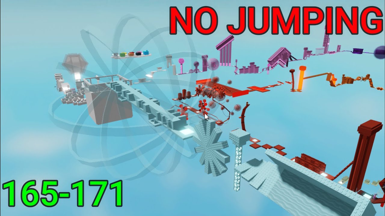 NO JUMPING DIFFICULTY CHART OBBY (165-171) - YouTube
