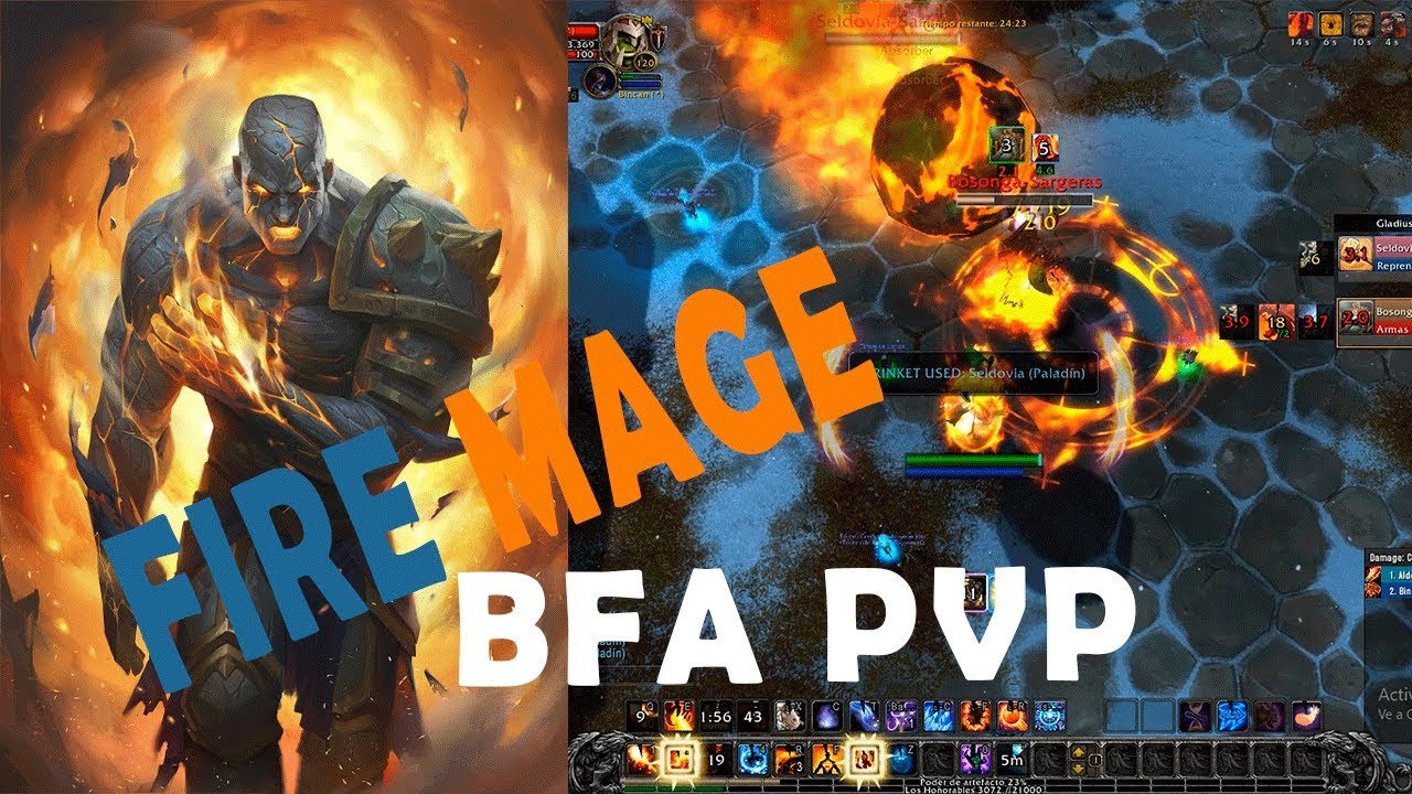 BFA FIRE MAGE [ PVP ] ¿HOW? to PERFECT 🔥 COMBUSTION!!! 🔥 - YouTube