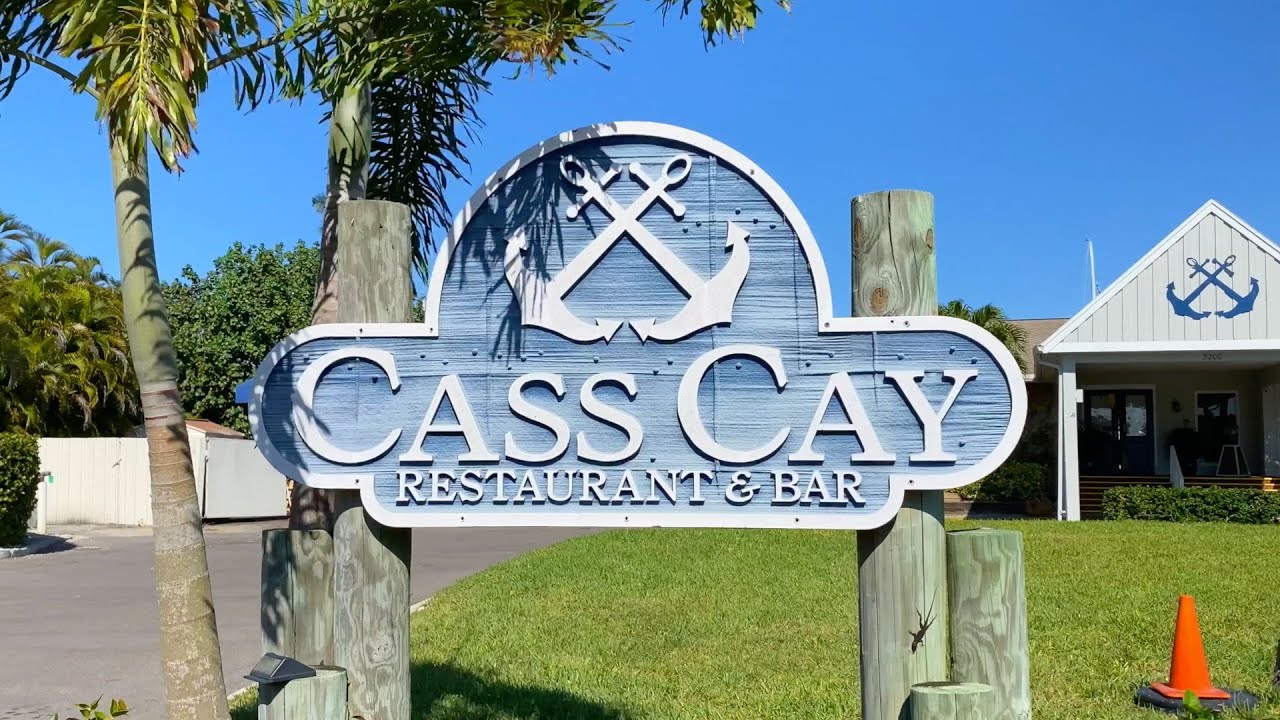 Cass Cay, Restaurant & Bar, Punta Gorda, Florida - YouTube