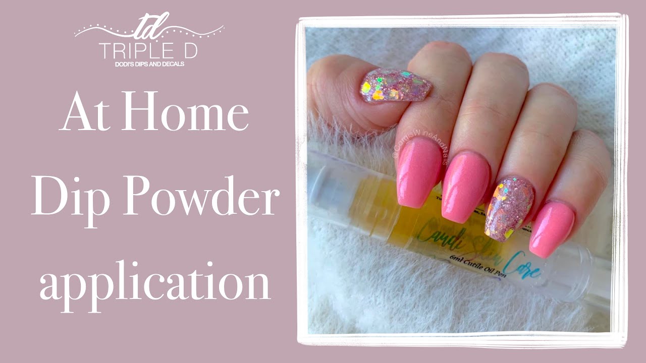 Dip Powder Application | Triple D - YouTube
