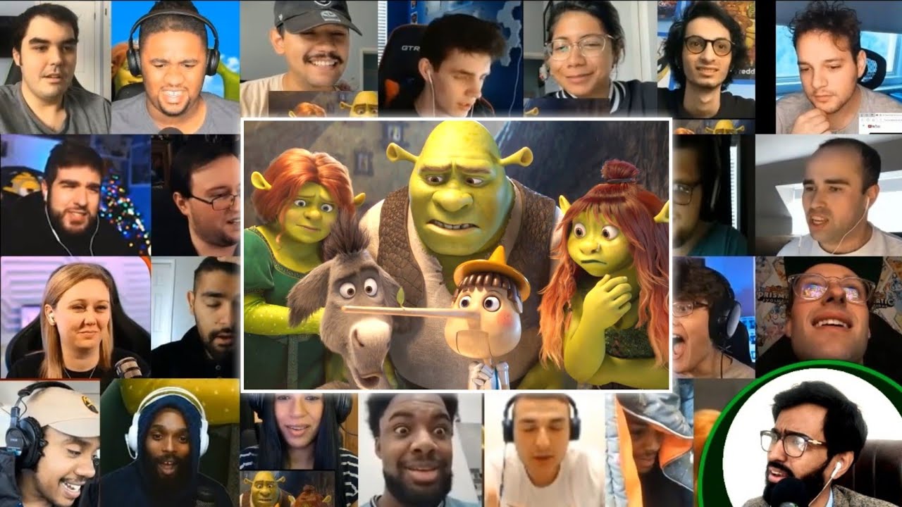 Shrek 5 (2026) Cast Announcement Trailer Reaction Mashup | It Looks ...