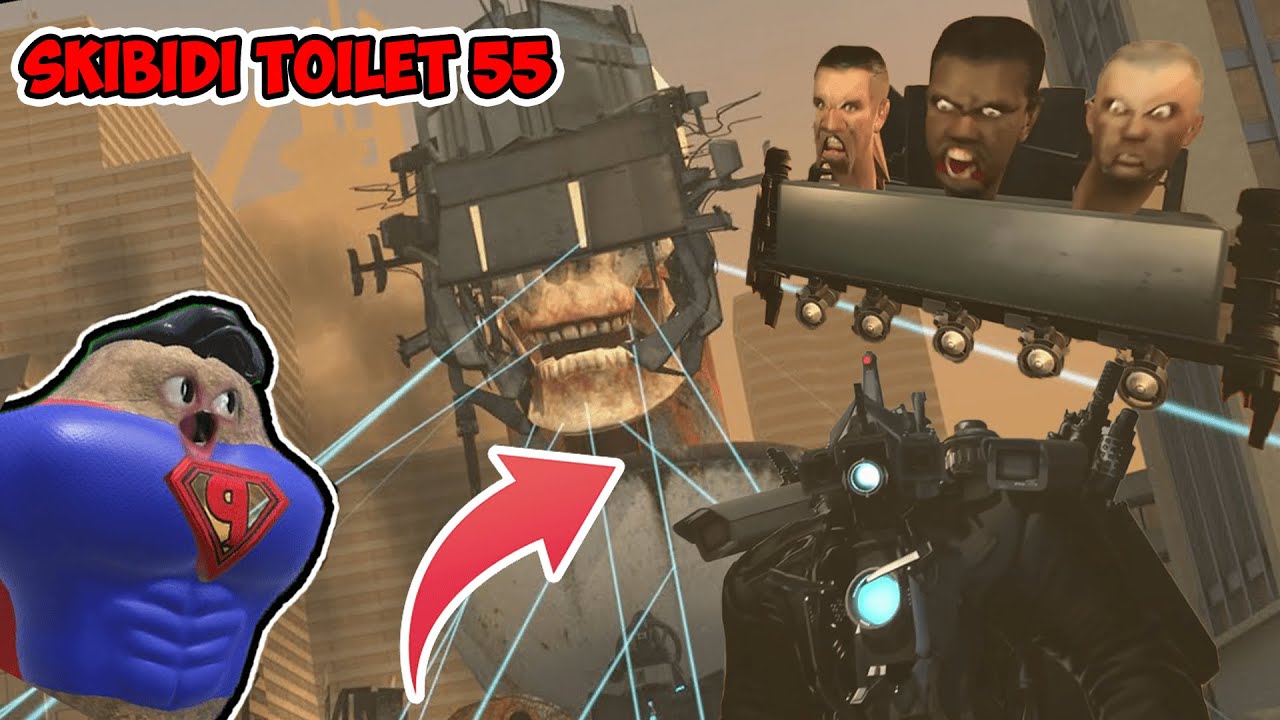 SKIBIDI TOILET EPISODE 55 ! MUNCUL SKIBIDI TENGKORAK OVER POWER DAN ...