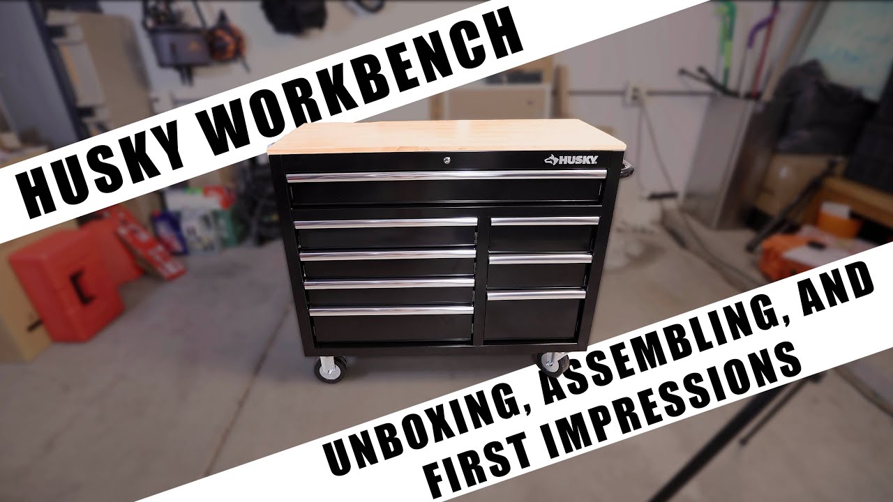 Husky Work Bench review - YouTube