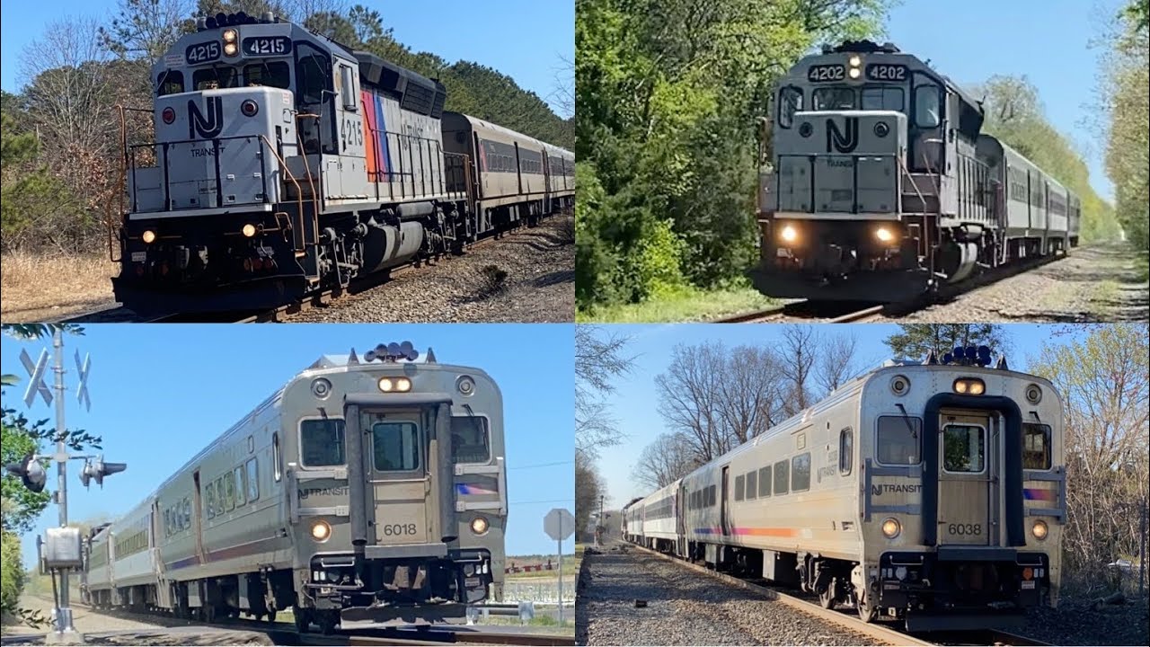 HIGH SPEED AND NEW LOCATIONS!!! Action On NJ Transit's Atlantic City ...