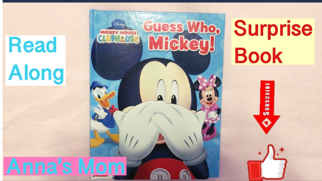 Kids Book Read Aloud Guess Who Mickeyfrom Mickey Mouse Clubhouse,fun ...