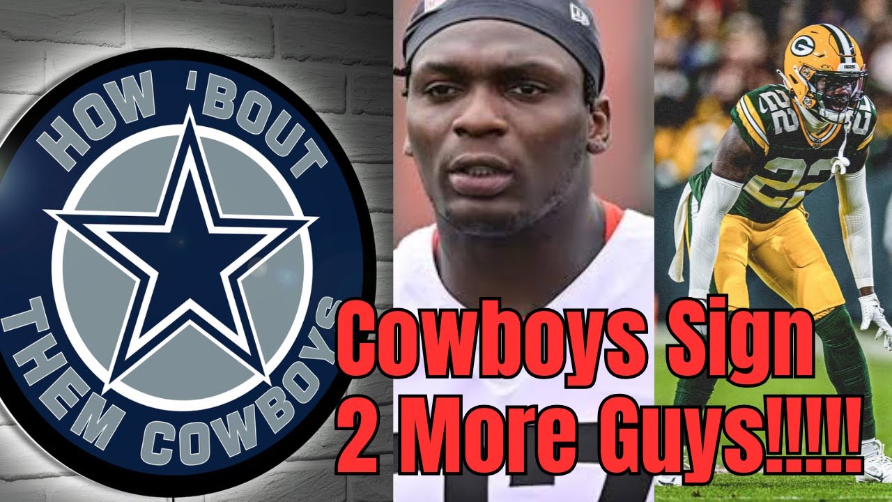 Cowboys Sign Robert Rochell & Perrion Winfrey!!! Add More Speed & Pass ...