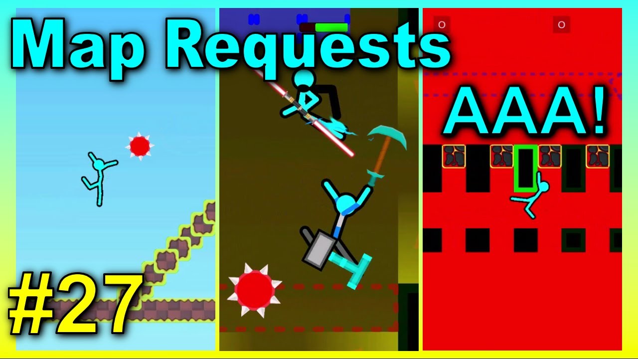 LONG Map Requests #27 - Supreme Duelist Stickman - YouTube