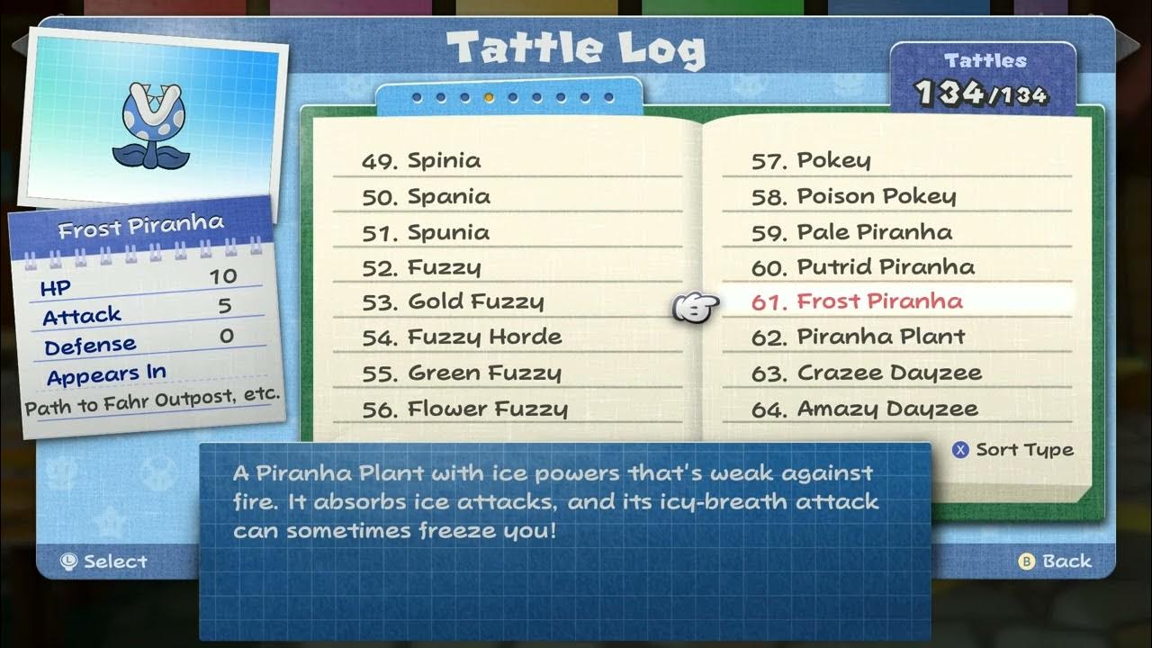 Paper Mario: The Thousand Year Door - Tattle Log 100% - YouTube