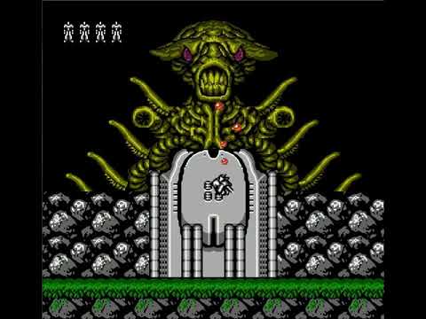 Probotector (Europe) (European version of Contra) (NES) Walkthrough ...