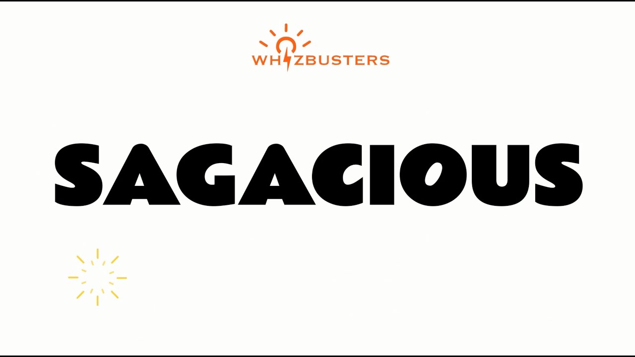 SAGACIOUS (adjective) Meaning with Examples in Sentences - YouTube