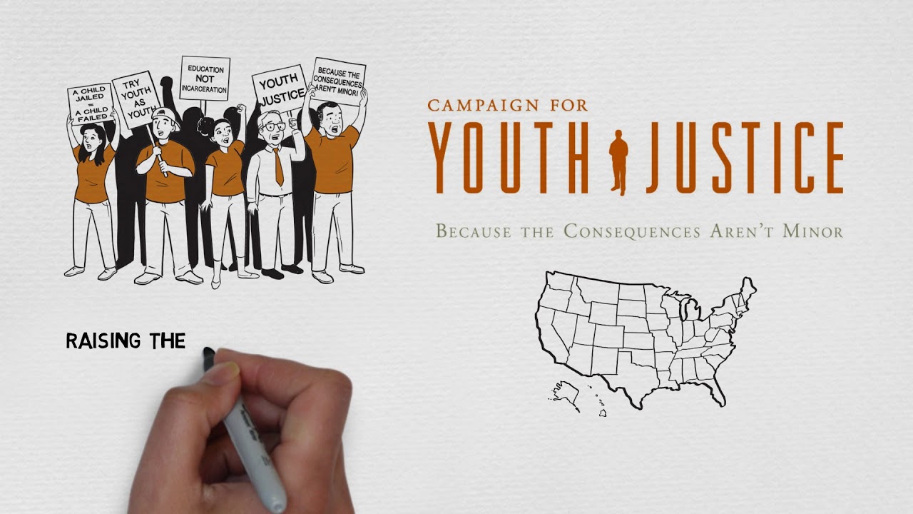 Updated CFYJ WhiteBoard Video - Youth Justice Action Month 2018 - YouTube
