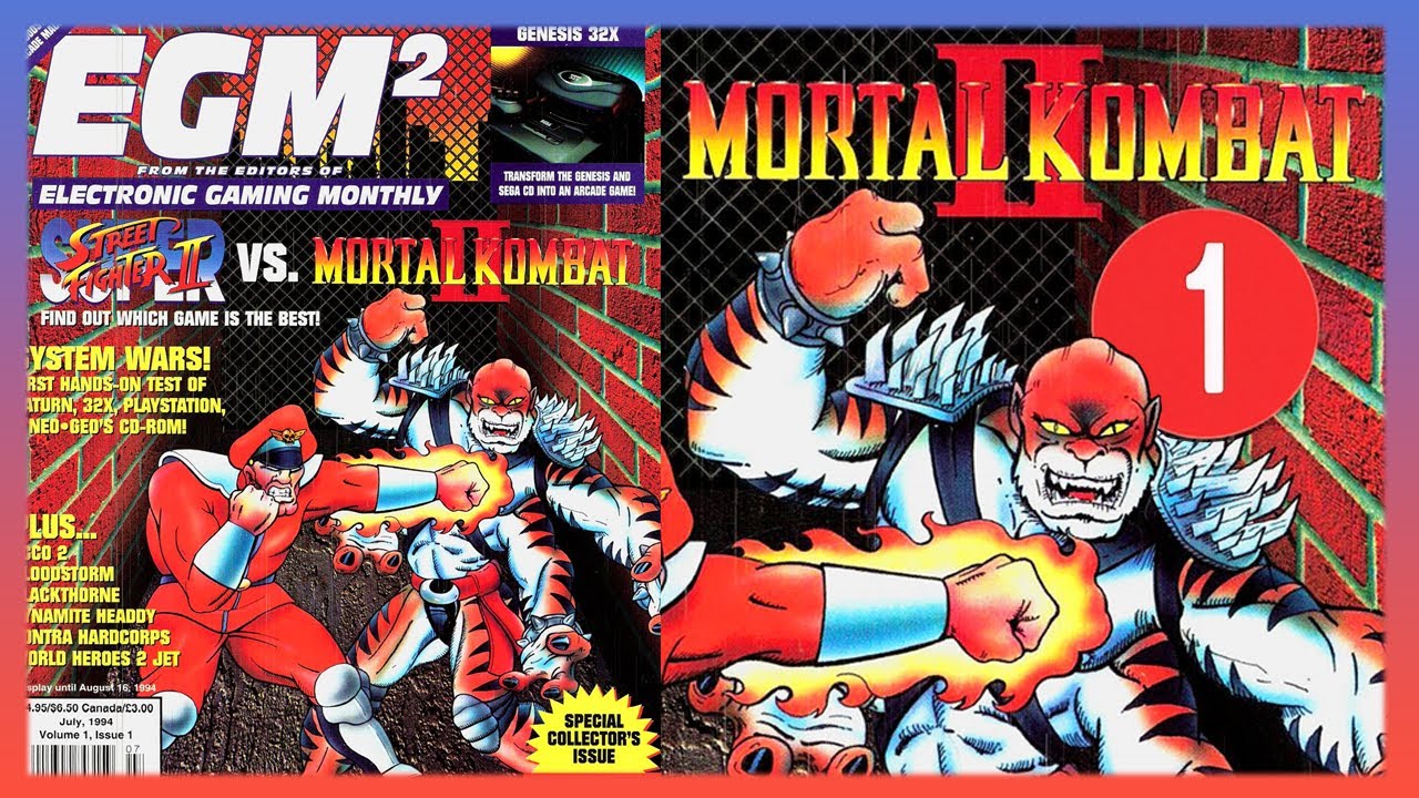 EGM² Issue #1 July, 1994 (Full Magazine) - YouTube