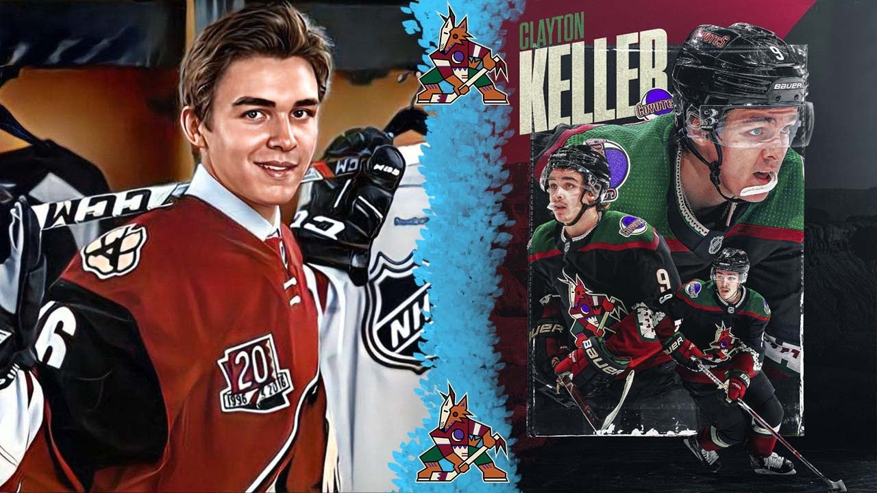 CLAYTON KELLER. Ranking career in NHL EA SPORTS . Arizona Coyotes | NHL ...