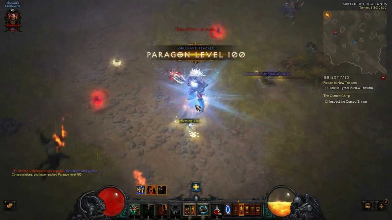 Hvordan føles Paragon 100 i Diablo 3? - YouTube